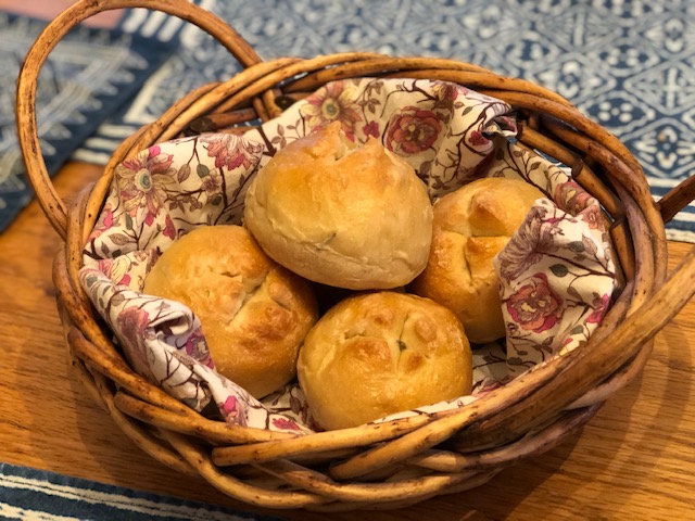 Salted Rosemary Olive Oil Buns | and everything nice